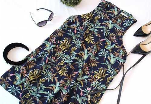 Платье Mango Suit цветочное тропическое XL
