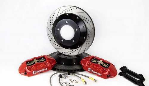 Тюнинг тормозов Chevrolet SS Brembo GT4 задних спо