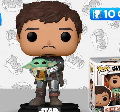 Фигурка Funko POP Bobble Star Wars Mandalorian