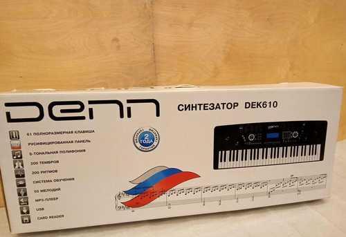 Синтезатор Denn Dek610, стойка torex ks-d-da