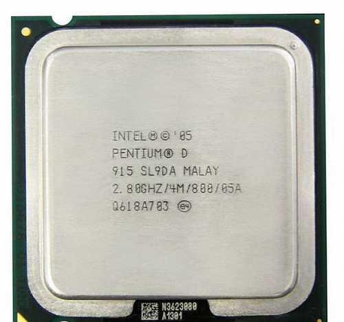 Процессор Intel Pentium D 915 SL9DA 2800Mhz