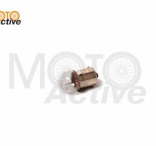 Лампа поворота G18 12V 10W цоколь 1 конт. прозрачн