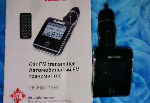 FM- трансмиттер Telefunken TF-FMT19BT