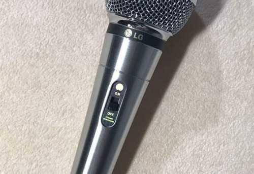 Новый микрофон LG для караоке