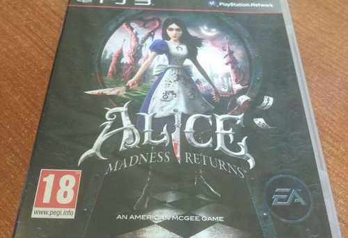 Alice madness returns ps3