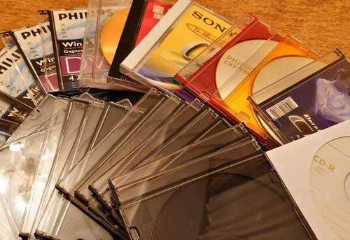Комплект дисков (CD-R, CD-RW, DVD-R) + CD-боксы
