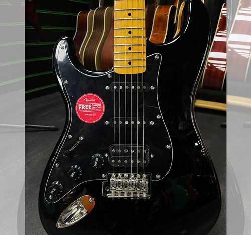 Электрогитара Squier CV 70s Strat HSS LH BLK 08905