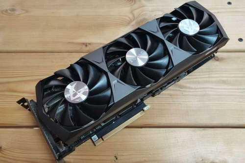 Видеокарта RTX 3080 non LHR Zotac Trinity OC