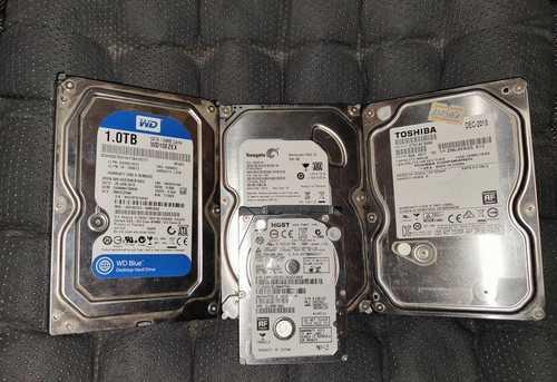 Жёсткие диски WD Seagate Toshiba Hitachi