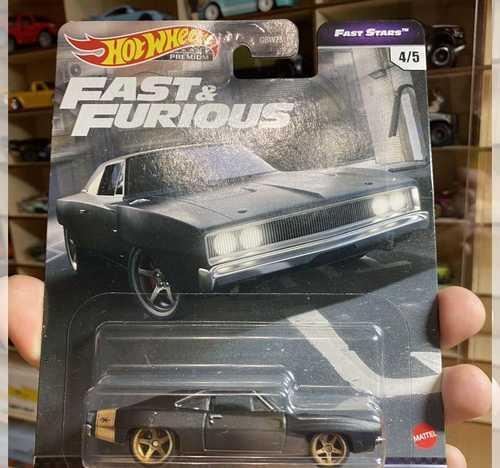 Hot wheels premium fast furious dodge charger