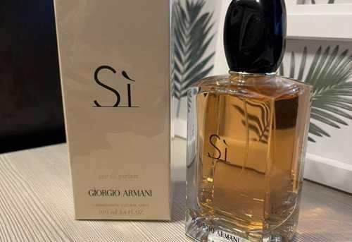 Парфюмерная вода Giorgio Armani Si 100ml