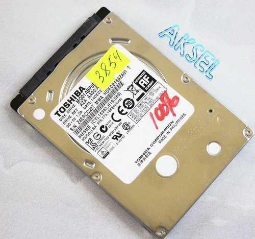 Жёсткий диск 500 GB Toshiba для ноутбука