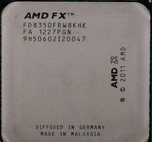 Процессор amd fx 8350