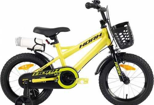 Велосипед horh forte 14" (2024) Yellow Mos568