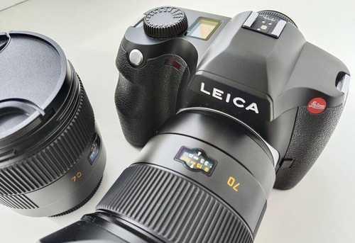 Зеркальная фотокамера Leica S2 и оптика