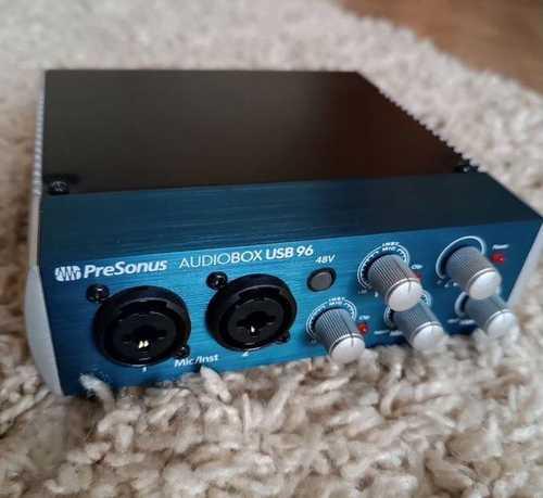 Внешняя звуковая карта PreSonus AudioBox USB 96