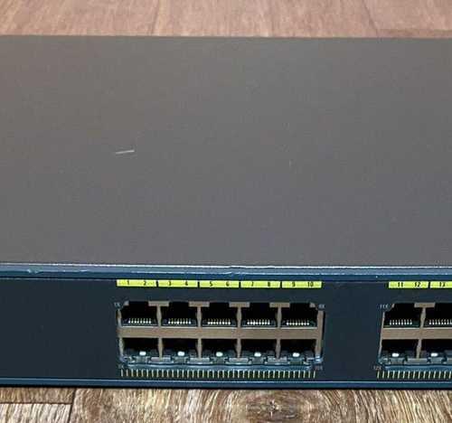 Гигабитный коммутатор Cisco WS-C2960G-24TC-L