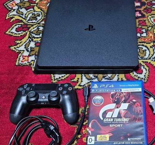 Sony ps4 slim 500gb с игрой