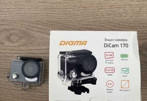 Экшн камера DiCam 170