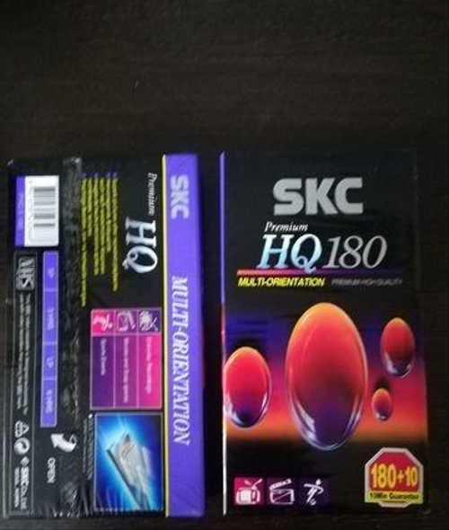 Видеокассеты skc hq 180 premium - 2 штуки