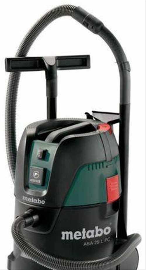 Профессиональный пылесос Metabo ASA 25 L PC, 1250