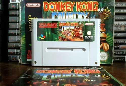 Super Donkey Kong Country (Бокс + Мануал) Eu