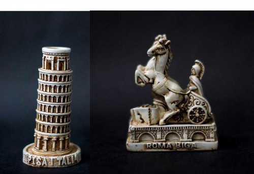 Статуэтки фигурки из Италии сувениры Рим Пиза