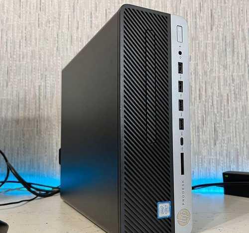 Компьютер HP i7-7700 DDR-16GB SSD 256GB m2