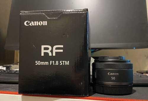 Объектив canon rf 50mm f1.8