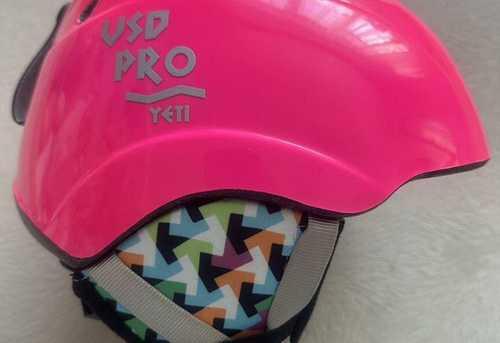 Шлем горнолыжный детский для девочек
