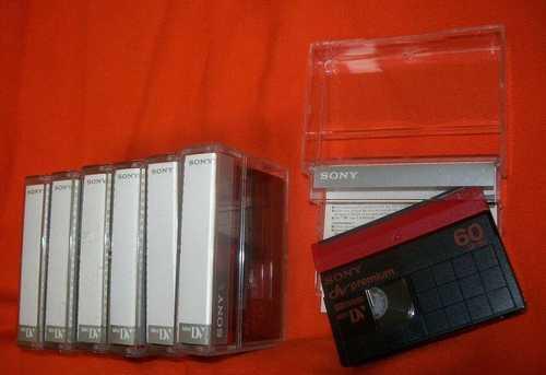 Кассеты Mini DV/ Sony, Panasonic, JVS. TDK