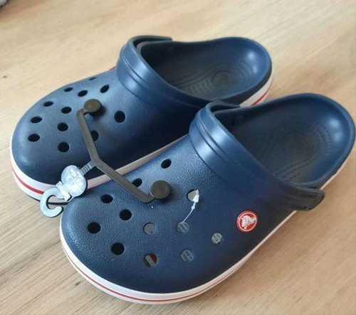 Сабо crocs crocband navy 38 новые