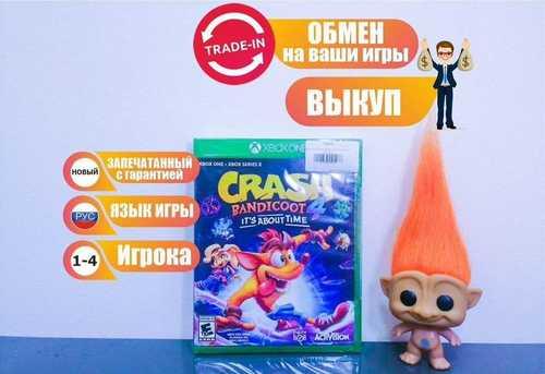 Xbox ONE Crash Bandicoot 4 Это Вопрос Времени Нов