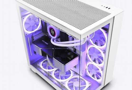 Корпус nzxt H9 Flow, Mid Tower, белый