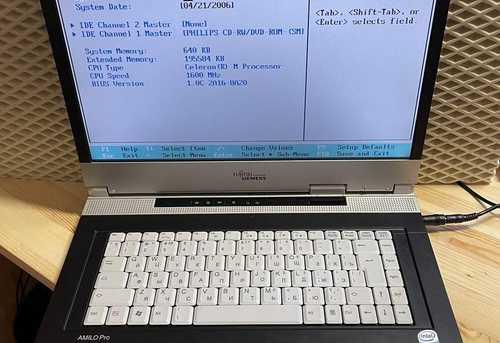 Ноутбук Fujitsu-Siemens amilo Pro V2055