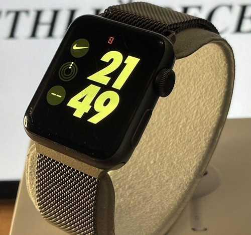 Часы apple watch 3 38mm хорошие