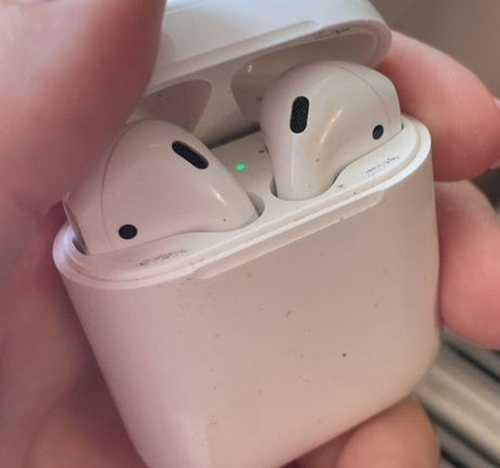 Беспроводные наушники apple airpods 1