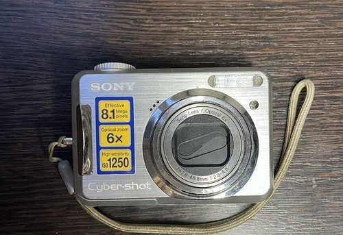 Компактный фотоаппарат sony cyber shot DSC-S800