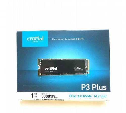 1 тб Внутренний SSD диск Crucial P3 plus