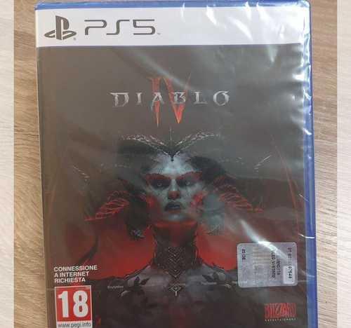 Diablo iv 4 ps5 новый диск