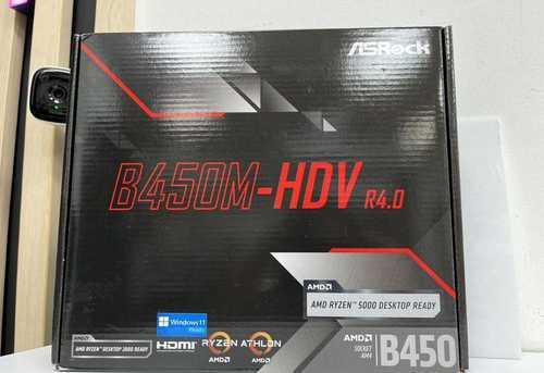 ASRock B450M-HDV R4.0 (AM4)