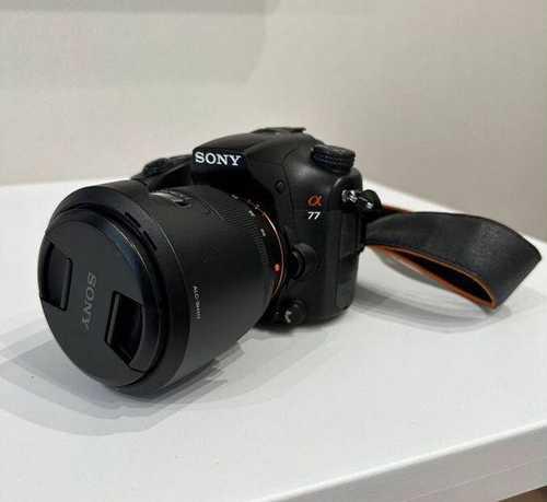 Зеркальный фотоаппарат sony SLT-A77