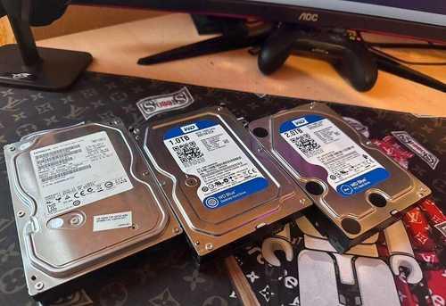 HDD (500Gb, 1Tb, 2Tb) и SSD
