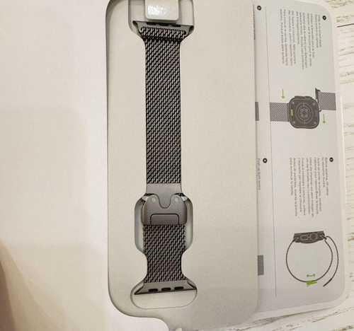 Ремешок Apple Watch Ultra 2 Milanese Loop (L)