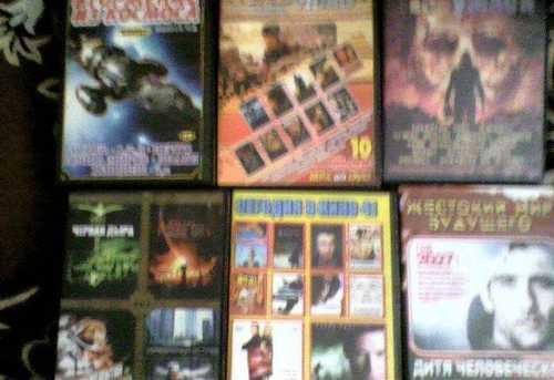 DVD диски с фильмами и мультфильмами