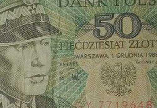 Польша банкнота