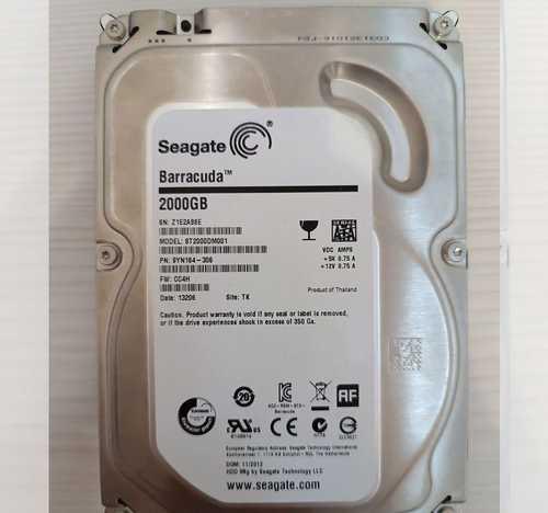 Жесткий диск Seagate Barracuda 2 TB