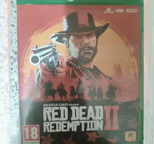 Игры на xbox one (диск) rdr 2