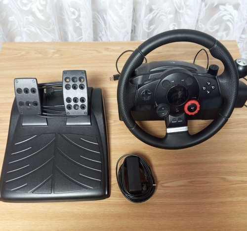 Игровой руль logitech driving force gt