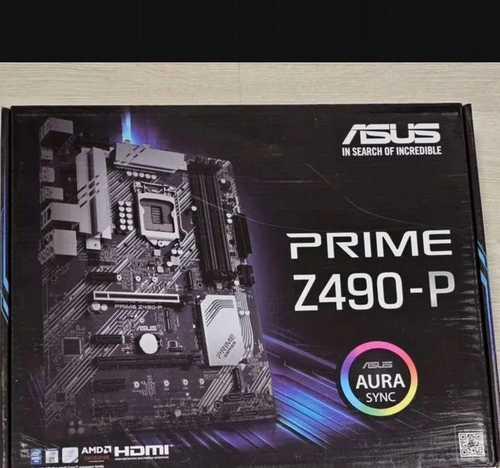 Материнская плата Asus Prime Z490-P LGA 1200